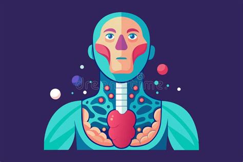 This Illustration Shows The Thyroid Gland S Position And Function In