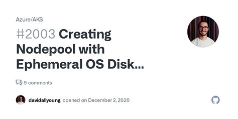 creating nodepool with ephemeral os disk creates a disk of standard hdd
