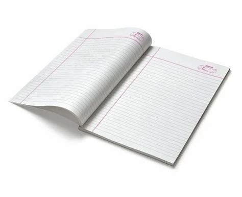 Printed Perfect Bound A4 Classmate Long Book Single Line Sheet Size