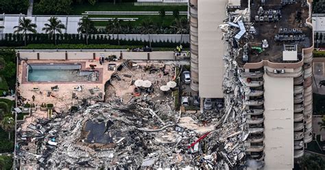 Deadly Surfside Condo Collapse Likely Started From Pool Deck Officials Find