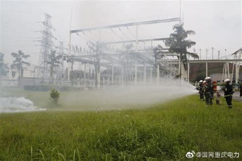 变电站消防演练提升火灾应急水平 铜马电力