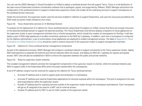 Prepare For Vsphere For Tanzu Workload Domain Vmware Cloud Foundation