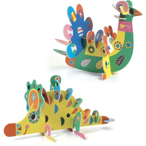 Assemblage Volume 3 Animaux 3d Djeco