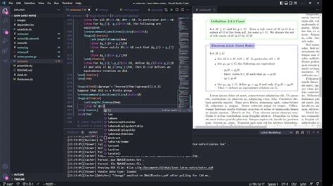 Editors IDEs Interfaces LaTeX Guides