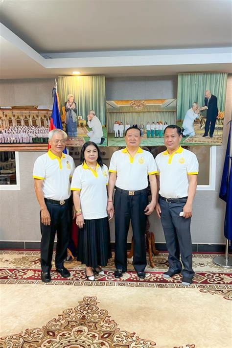 ឧកញ៉ា តែ តាំងប៉ និងឧកញ៉ា ស៊ីន ឃីម រៀបចំពិធីជួបជុំ ពិសារអាហារសាមគ្គីជាមួយសមាជិក