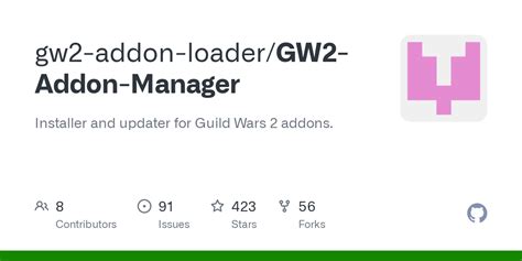 Github Gw2 Addon Loadergw2 Addon Manager Installer And Updater For
