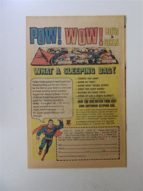 Action Comics 1 1976 Reprint Vgfn Condition 12 Spine Split Comic