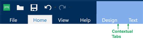 Contextual Tab In Word