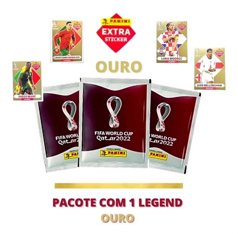 Figurinha Legend Ouro Copa Mundo Rara Original Gold Mebuscar Brasil