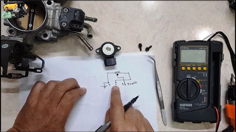 حساس بوابة الهواءالثروتل Tps سنسور The Throttle Position Sensor لن