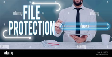Text Caption Presenting File Protectionpreventing Accidental Erasing Of