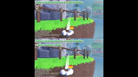 Unity 6 Gpu Resident Drawer On Comparing Gpu Occlusion Culling Onoff Youtube