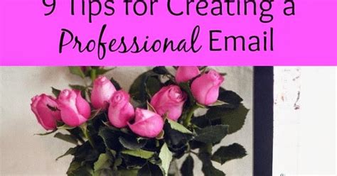 9 Tips For Creating A Professional Email Sunny Days Starry Nights