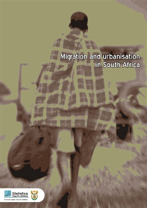 Pdf Migration And Urbanization In South Africa