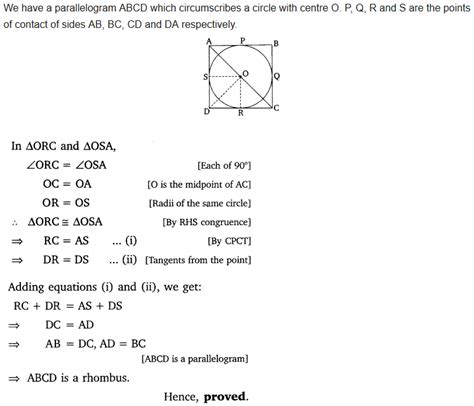 Ncert Solutions For Class 10 Maths Circles Chapter 10 Ex 10 2