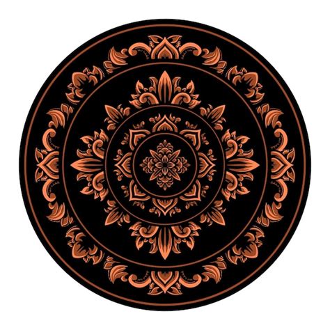 Premium Vector Ornament Circular Mandala Ornamental Vector