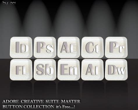 ADOBE BUTTON SET By Autorby On DeviantArt