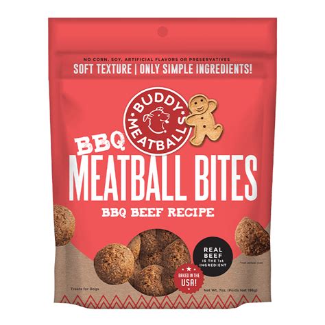 Meatball Bites Bbq Beef Buddy Biscuit