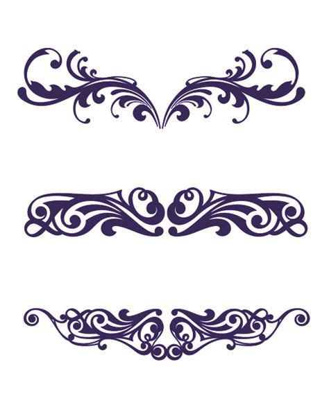 Classical Floral Pattern Brushes Free Download