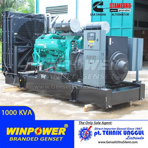 Genset Cummins 1000 Kva Stamford Wp1100cc Jual Genset Jakarta