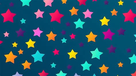 Premium Ai Image 2d Illustration Colourful Scalene Triangle Elements Seamless Pattern