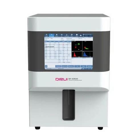 Dirui Bf 6900 Automatic Hematology Analyzer For Hospital User Input