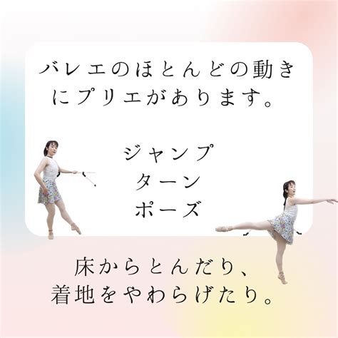 プリエ Plié はじめてさんのバレエ用語集 森のバレエヨガ 三科絵理