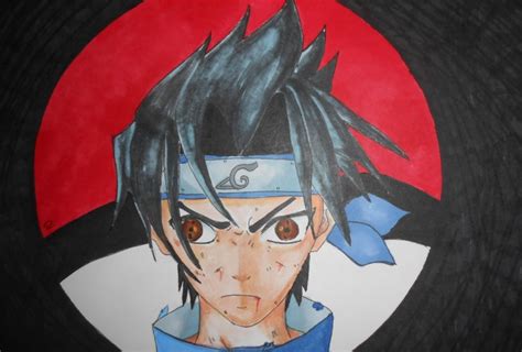 Cómo dibujar anime Sasuke Uchiha Tutorial paso a paso Yair Sasson