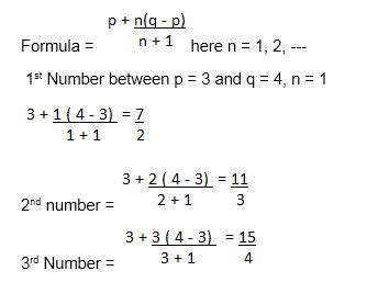 Maths Zone By Dr Rajesh Kumar Thakur How To Find Rational Number Between Two Numbers