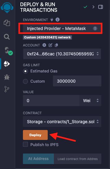 Deploy Your First Contract Contracts