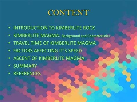 Ascent Of Kimberlite Magma Ppt