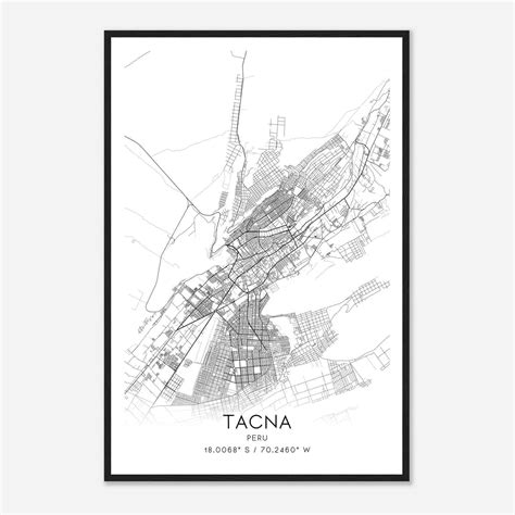 Tacna Custom Maps And Posters