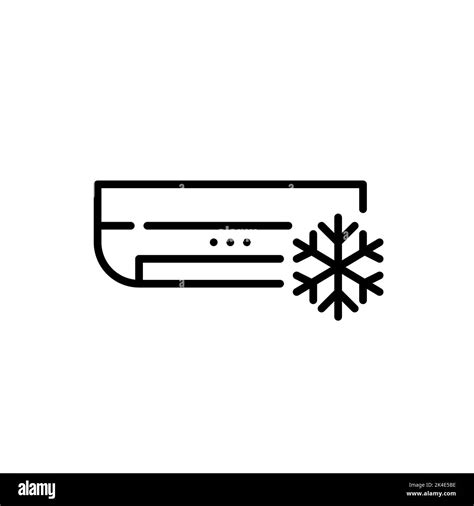 Air Conditioning Unit Working In Cooling Mode Pixel Perfect Editable