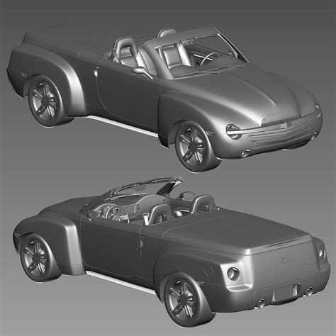 Chevrolet Ssr 3d Model By Sta84
