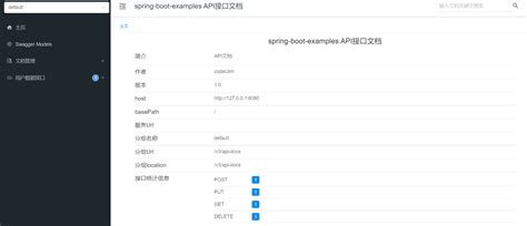 Springboot整合swagger的操作指南java脚本之家