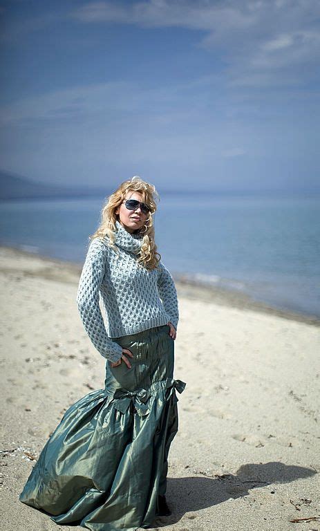 Купить Медуза Горгона голубой свитер ручная работа альпака шелк косы вязаный свитер