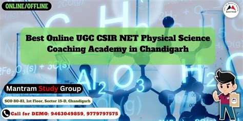 Best Online UGC CSIR NET Physical Science Academy In Chandigarh
