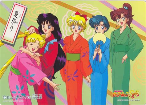 Tsukino Usagi Mizuno Ami Aino Minako Hino Rei And Kino Makoto