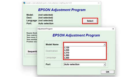 Epson Resetter Adjustment Program