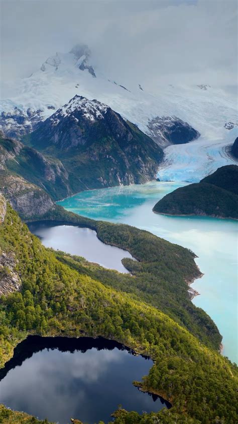 The Majestic Fjords Of Patagonia 🏔️😳 📍 Mount Darwin The Porter