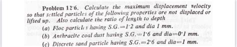 Solved Problem Calculate The Maximum Displacement Chegg
