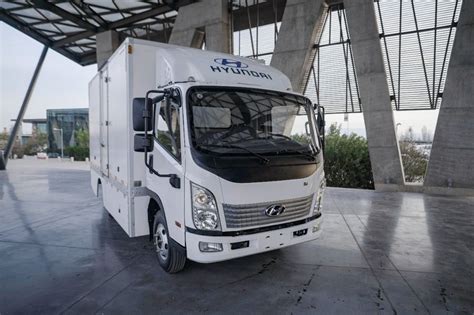 현대차 전기트럭 제도 300 Ev 남미 칠레 도착