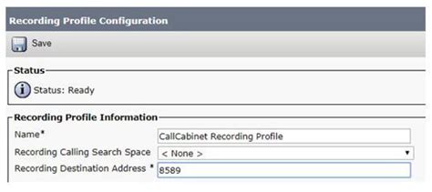 Call Recording Configuration Guide Cucm Built In Bridge