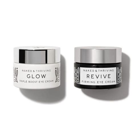 Naked And Thriving Firming Eye Cream Hydrate Eyes Anti Aging Face Oils