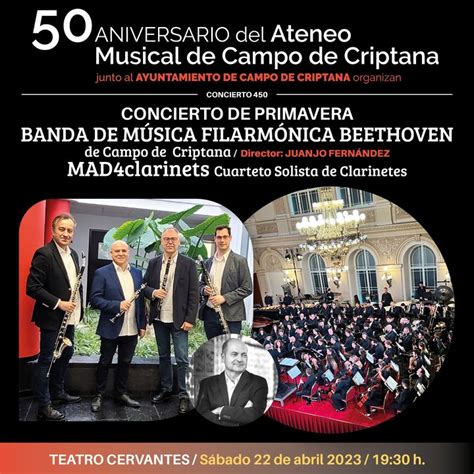 El Ateneo Musical De Campo De Criptana Sigue Con Su Celebración Del 50
