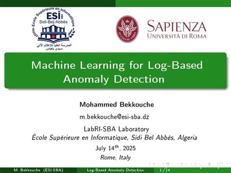 log based anomaly detection enhancing system reliability with machine