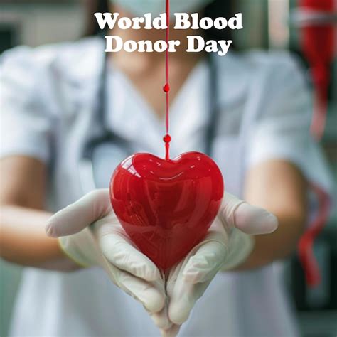 Premium Vector World Blood Donor Day