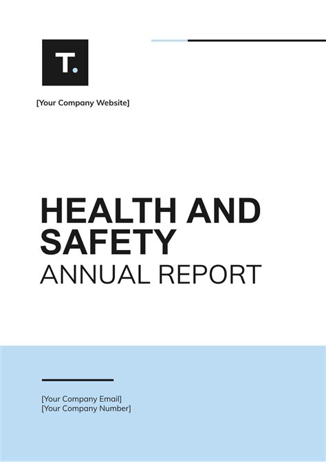 Free Health And Safety Annual Report Template To Edit Online