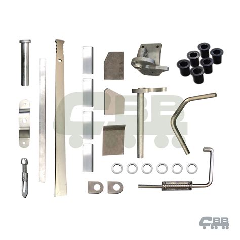 Tailgate Hinge Assembly 2 Way Hinge Complete Kit Std Alloy Chriss Body Builders