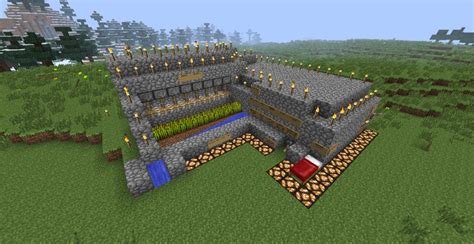 Automatic Wheat Farm Minecraft Map